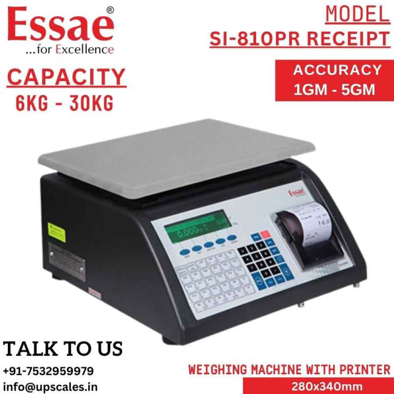 15kg/2gm Essae SI-810PR Barcode Label Printer Weighing Scale | Capacity ...