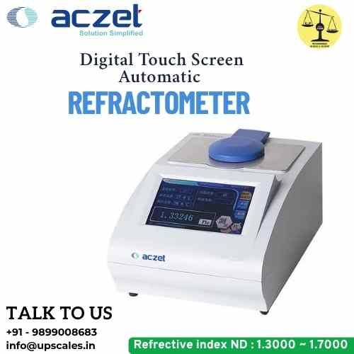 Digital Touch Screen Automatic Refractometer Aczet | Automatic Refractometer Brix (BXTC) 0 - 95%