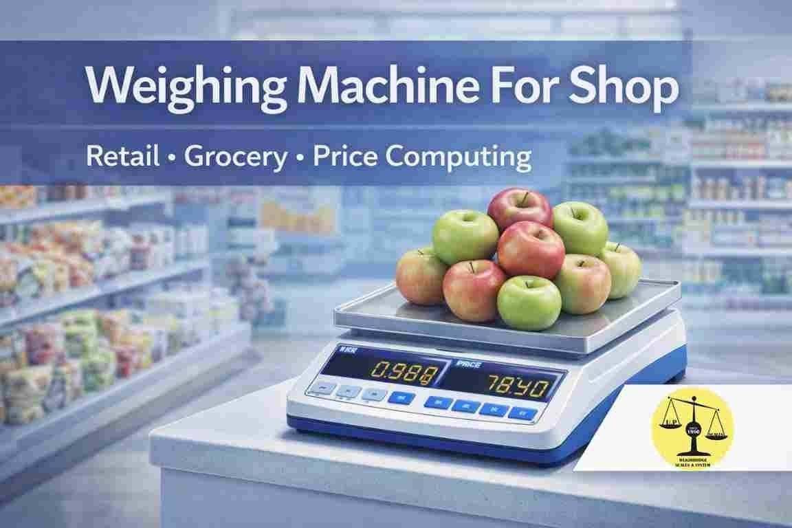Weighing Machine for Shop | Retail & Grocery Digital Weighing Scales