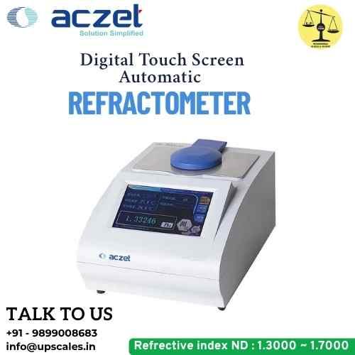 Digital Touch Screen Automatic Refractometer Aczet | Automatic ...