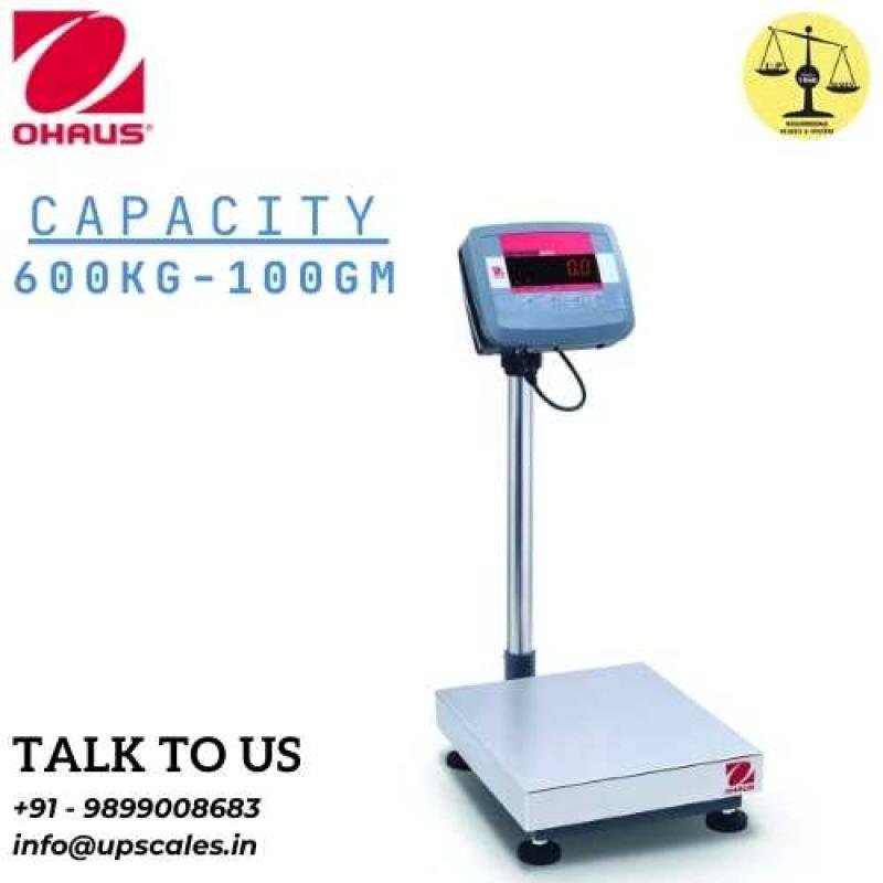 600kg/100gm OHAUS Defender Platform Bench Weighing Scale | Capacity ...